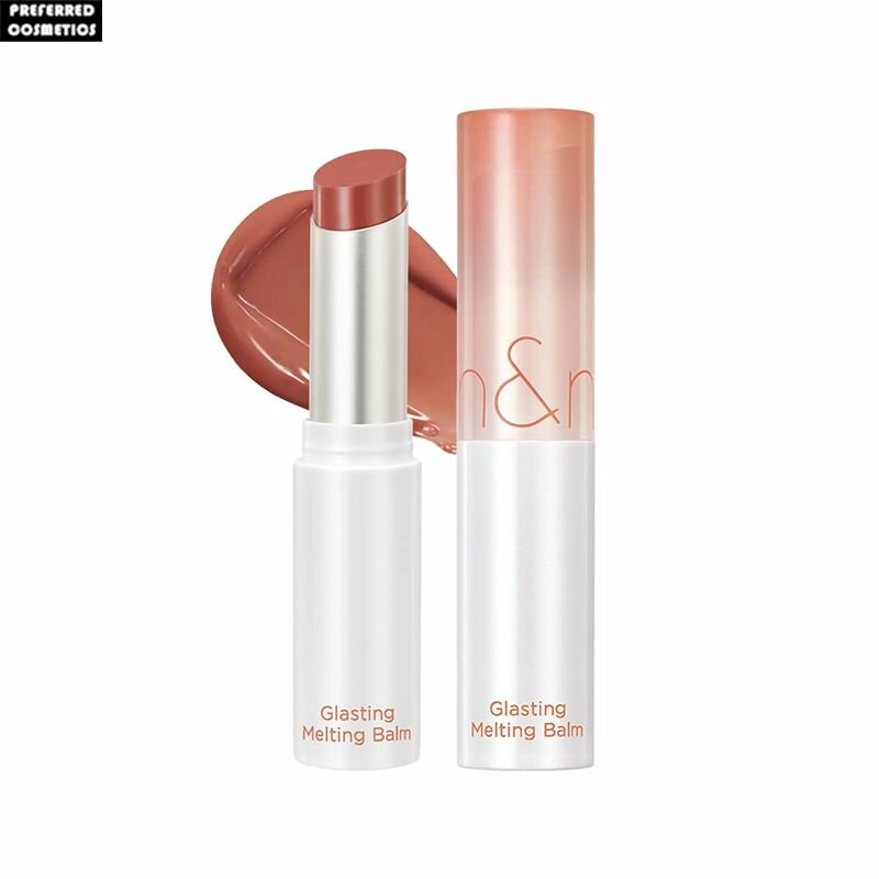 Тающий бальзам для губ rom&nd lasting, Глянцевый, Увлажнение, Полупрозрачный, Водяная бомба, С высокой пигментацией, Твердая губная помада