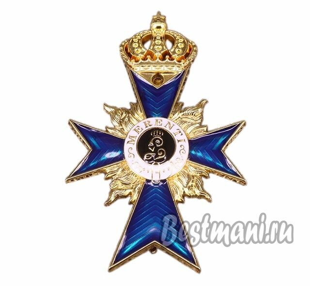 Баварский военный крест за Первую Мировую Войну, сувенирная копия, ордена медали и награды