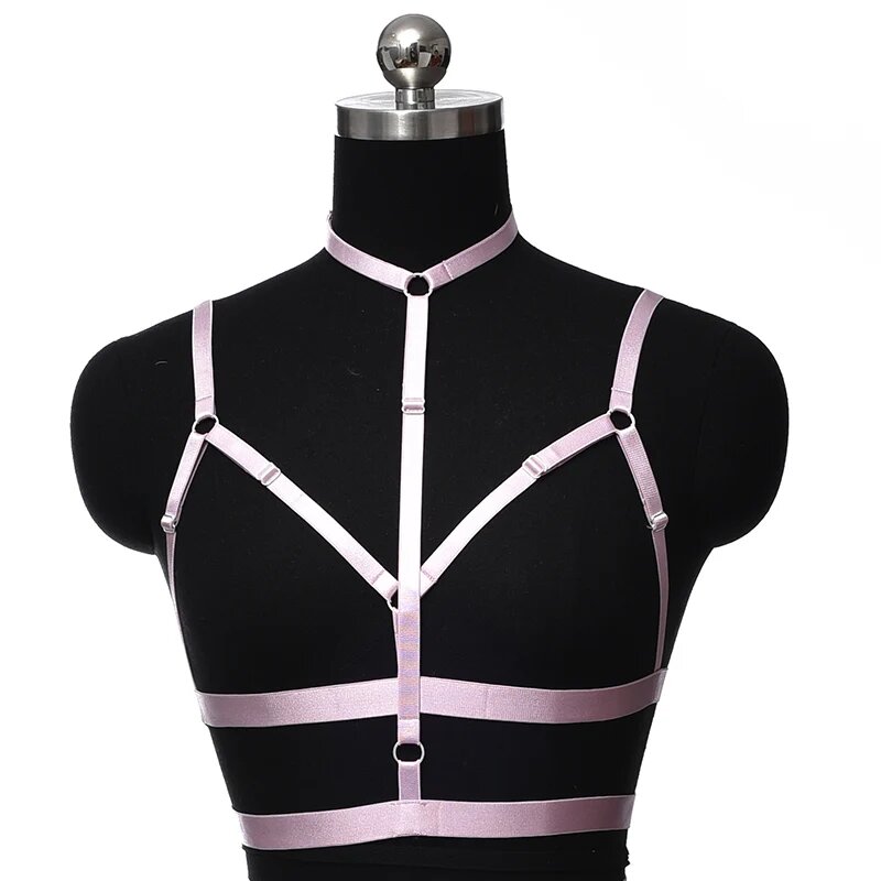 Розовый BODY HARNESS O0653-QZS
