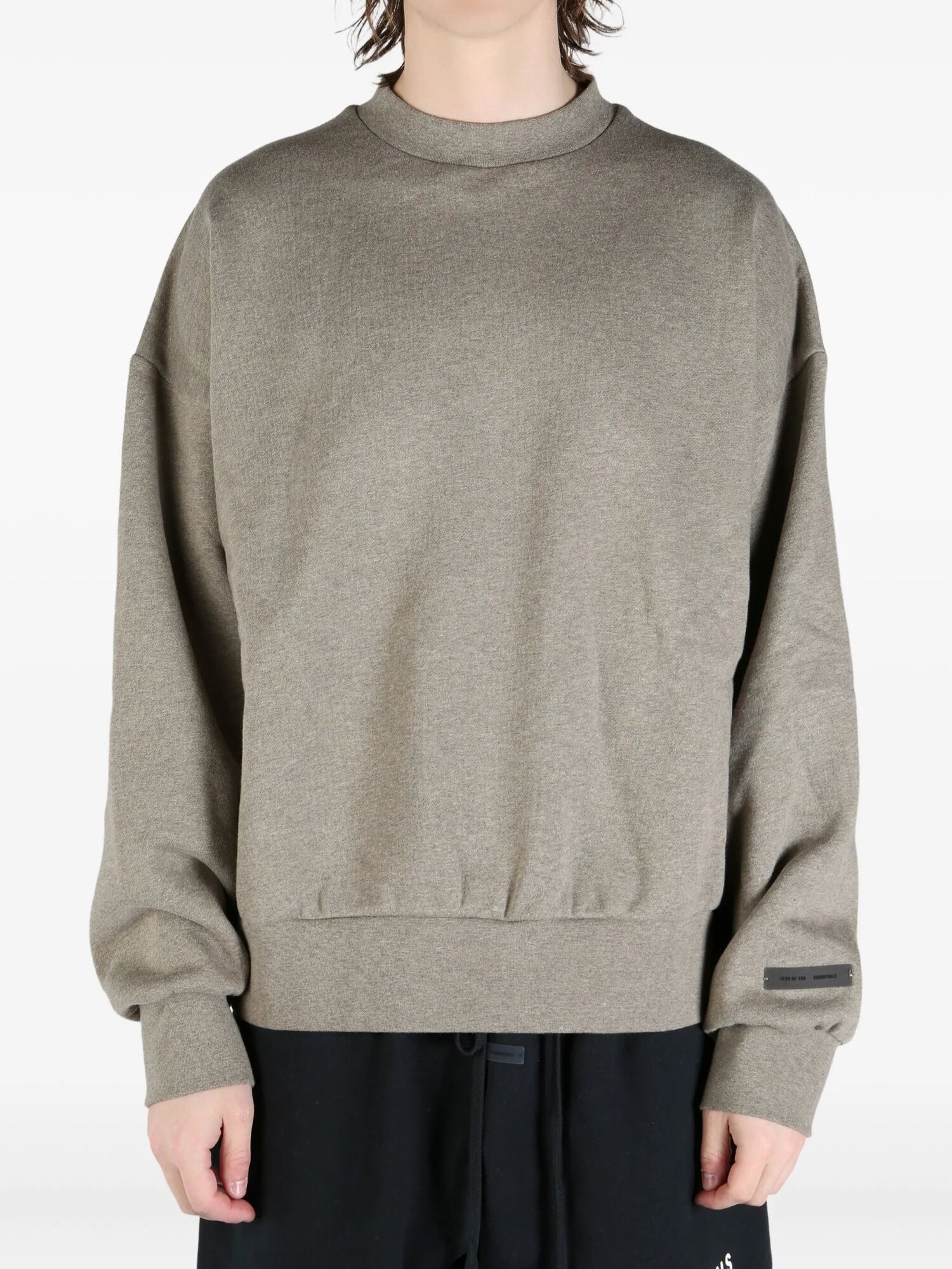 Толстовка FEAR OF GOD Sweatshirt with ribbed cuffs, размер 50, , разноцветный — фото 1