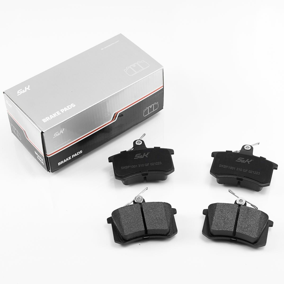 Колодки тормозные задние для Ауди 80, 100 1982-1994, A4, A6 1994-2004 Audi Артикул SKBP1001 производителя S&K