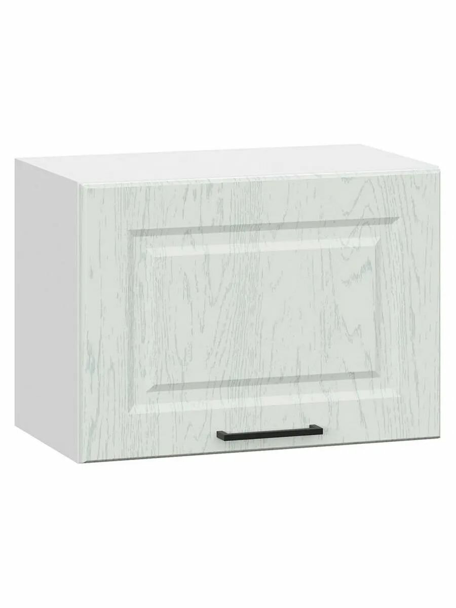 Кухонный модуль навесной, шкаф Шервуд с полками, 45х29.6х36 см, Белый / Арктик