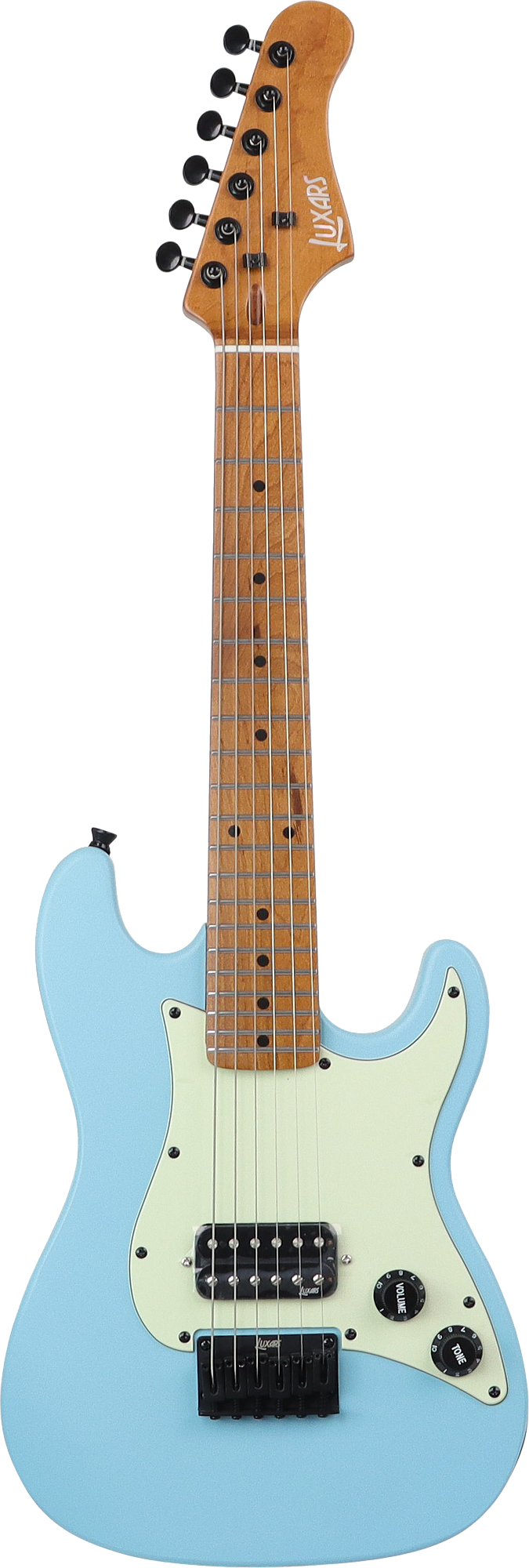 S-KPRO-SBL Электрогитара тревел, Luxars