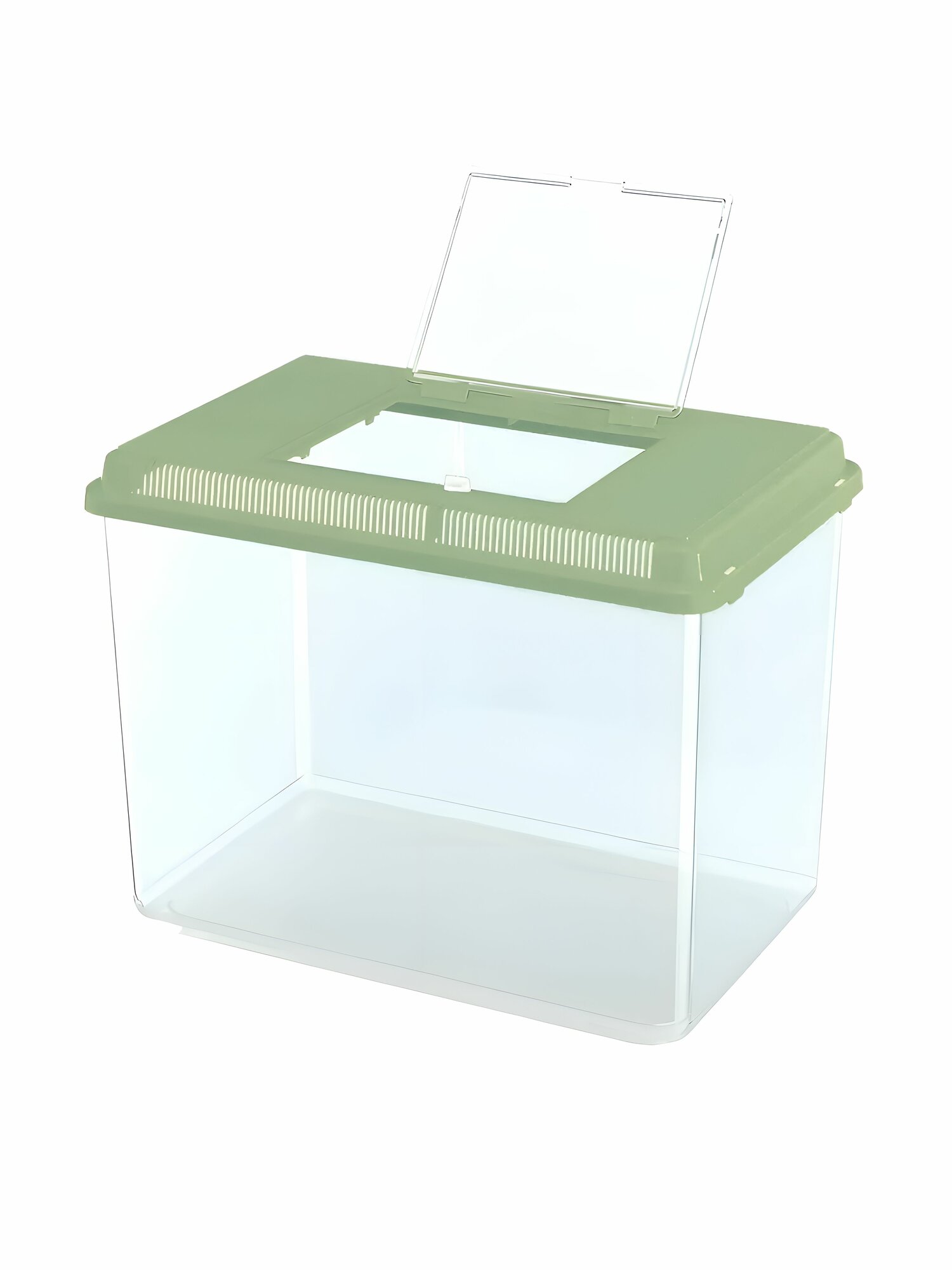 Пластиковая переноска-террариум для рыб и грызунов GEO Maxi с крышкой, 21 л.