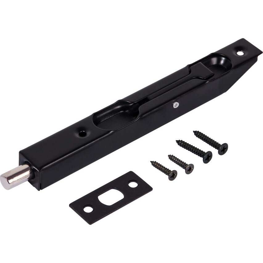 Упор Fuaro (Фуаро) дверной торцевой RIGEL16-140 (FB 140-16) черный