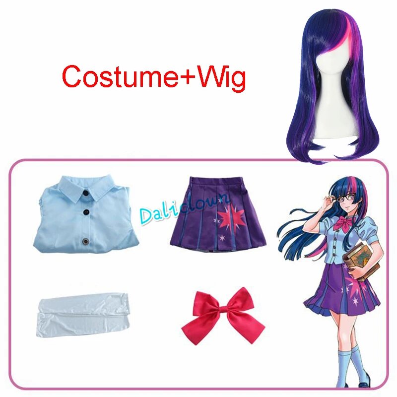 Косплей платье Сумерки искорки daliclown М, Costume Wig