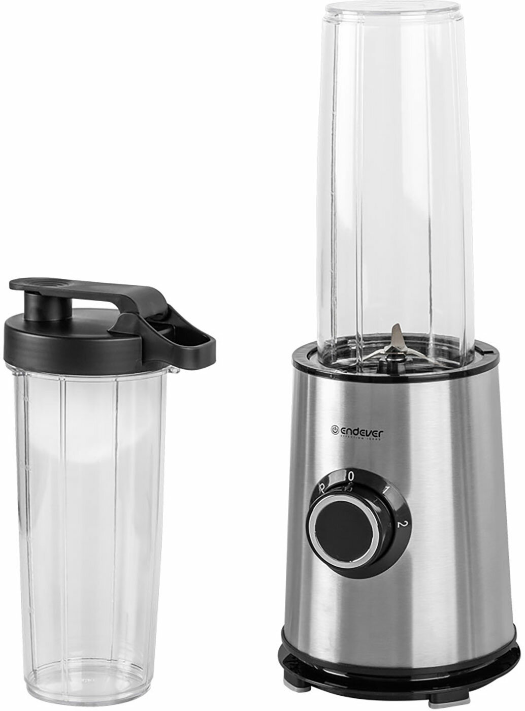 Блендер стационарный Endever Sigma-206, стальной/черный