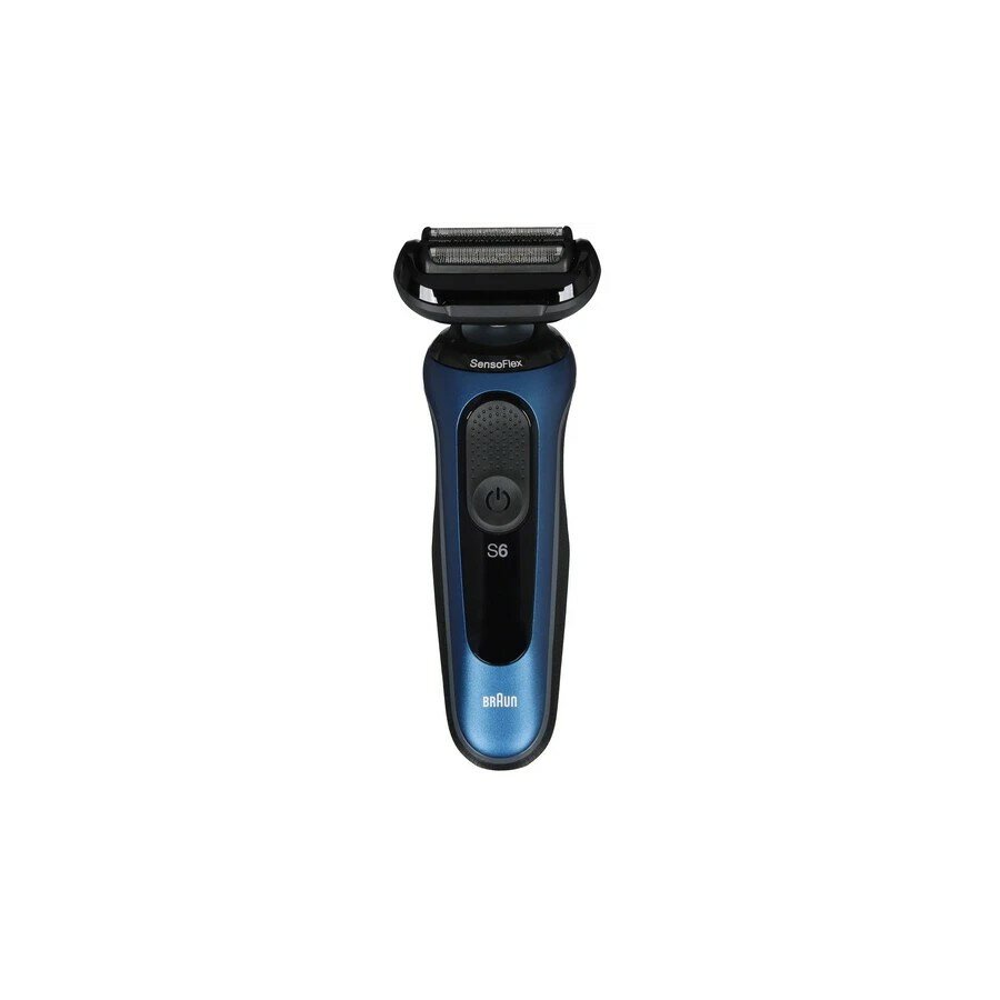 Braun Series 6 61-B1000s, синий / Электробритва