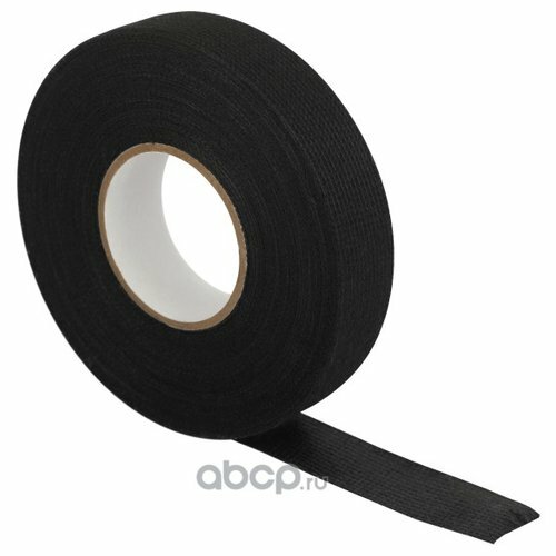Изолента для жгутирования проводки 9 мм*25 м, антискрип, на осн. флиса (adft009) Airline ADFT009