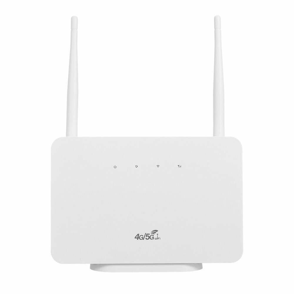 4G LTE CPE Wireless Router 300Mbps с 2 Внешними Высокоприёмными Антеннами, Слотом для SIM-карты, Европейская Версия, Чипсет ZX297520 V3, Wi-Fi IEEE802.11b/g/n 2.4G, LTE FDD B1/B3/B5/B7/B8/B20/B40, WCDMA B1/B8, TDD-LTE B40, 1*RJ45 10/100Mbps, 150Mbps DL,