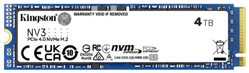 Твердотельный накопитель Kingston 4000 Gb (SNV3S/4000G)