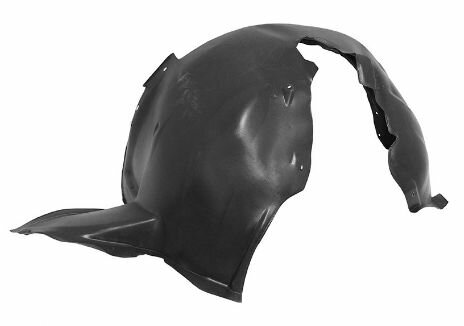 Подкрылок SAT, передний, правый, для VW Jetta VI, полимерный, черный, 1 шт