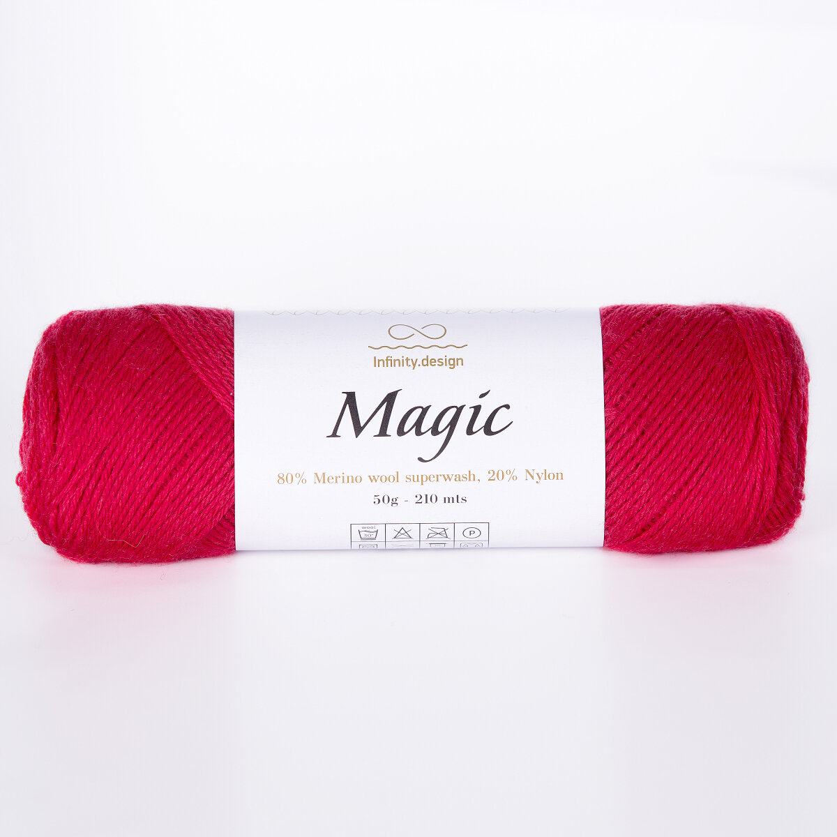 Носочная пряжа Infinity Design Magic (4554 Wine Red) 2 мотка