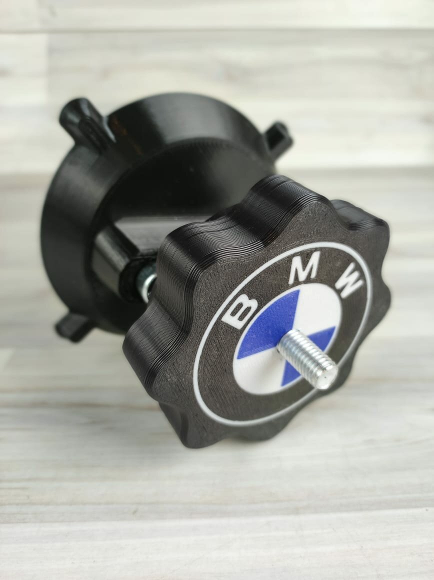 Крепление BMW усиленное для экспедиционной канистры "Экстрим+", Art-Rider, PETG / 3D-печать, , M10, черный