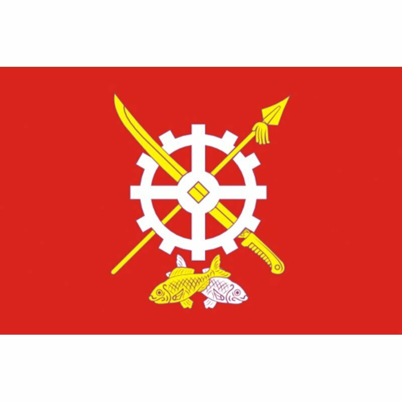 Флаг Аксая 135x90 см.