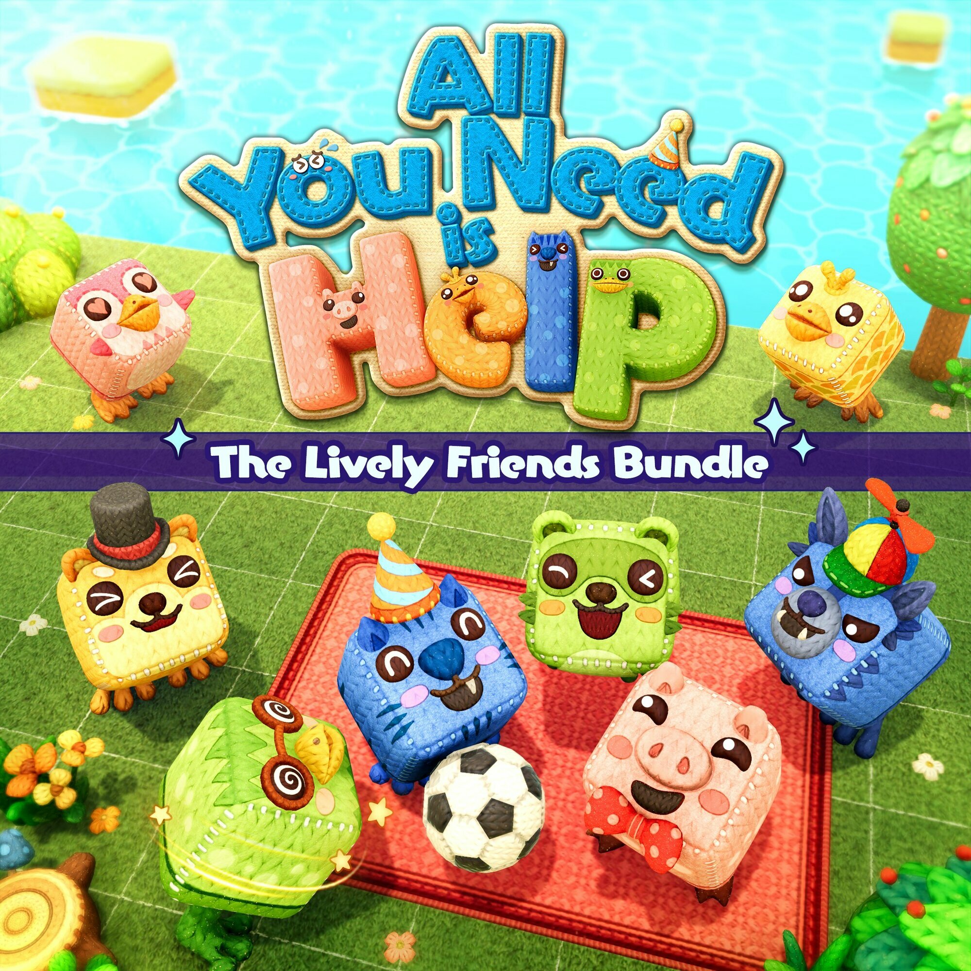 Игра All You Need is Help Lively Friends Bundle для Xbox - Цифровой код для Microsoft Store