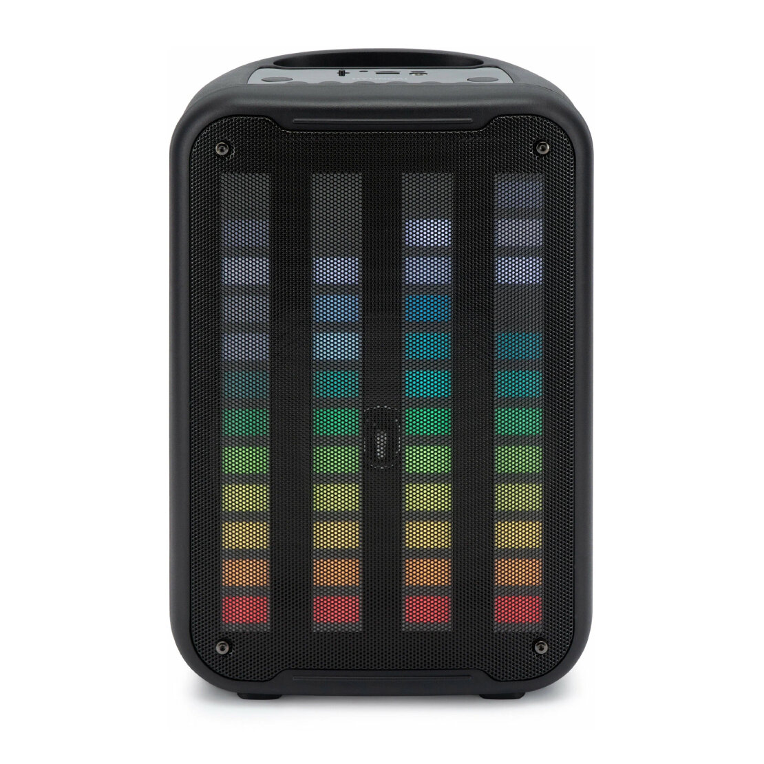 Портативная акустическая система АС Hyundai H-MC1204, 10 Вт, 20–20 000 Гц, черный