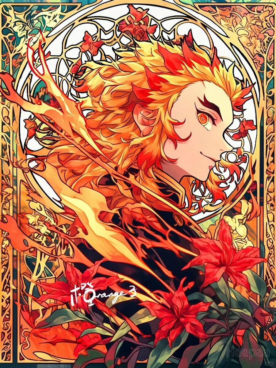 1PCS Demon Slayer Full Round/Square drill 5D DIY Diamond Painting Art Mosaic Home Decor Gifts frameless