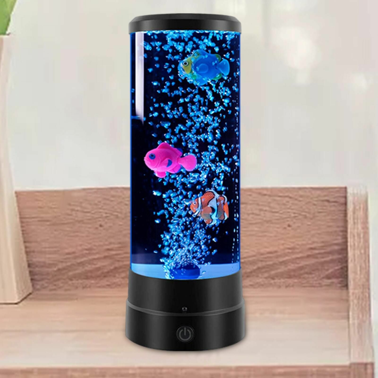Светодиодная лампа Bubble Fish USB-пульт дистанционного управления 11,2смx29см