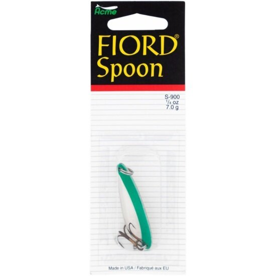 Блесна Acme FIORD SPOON 1/4 oz. Nkl Neon Grn