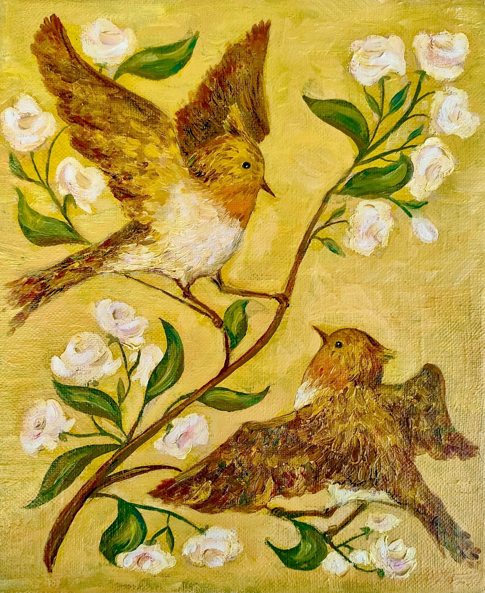 "Птички", картина авторская