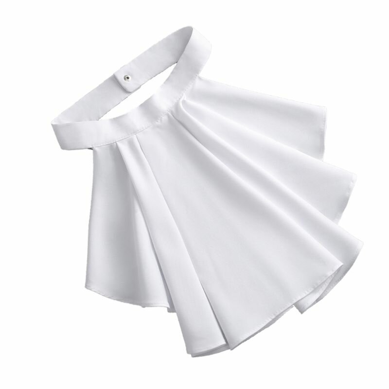 Декоративный воротник в дворцовом стиле-чистый белый