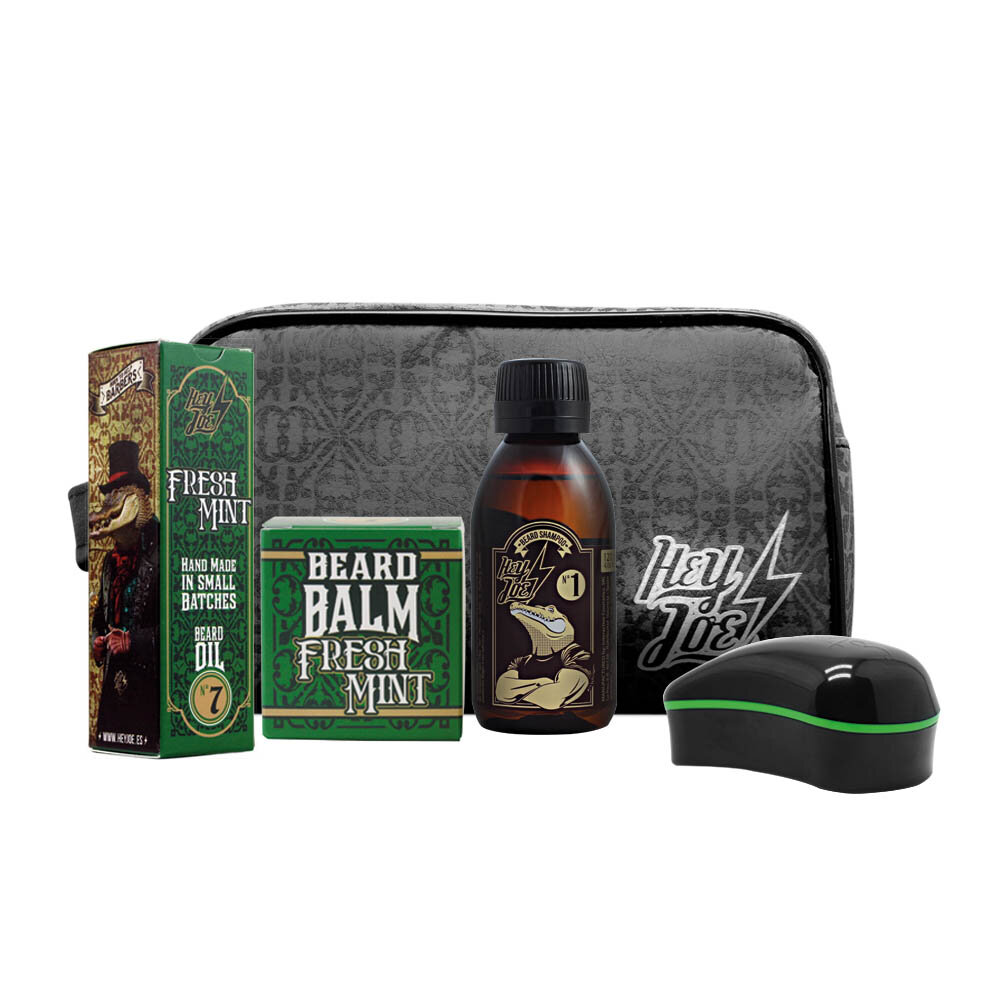 Hey Joe! Bearded Survival Kit Delux Nº 7, набор для ухода за бородой.