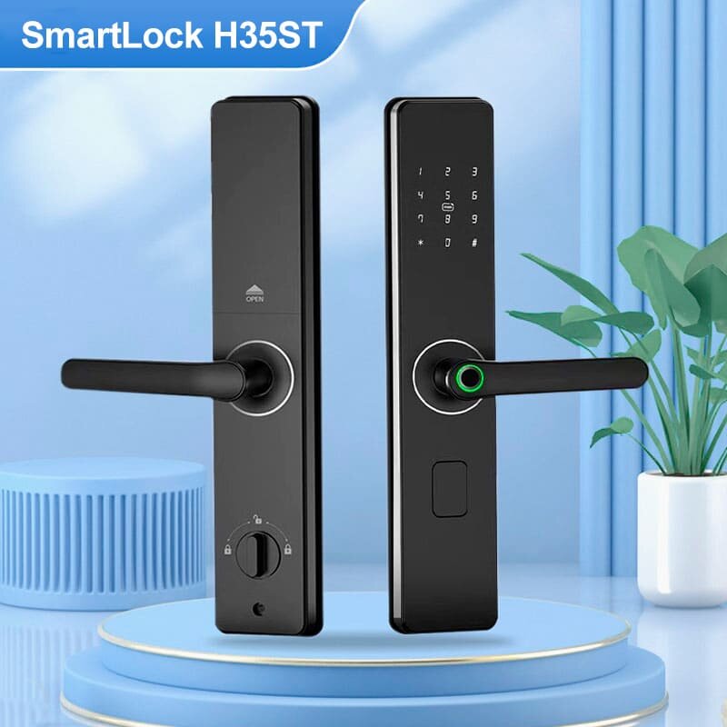 Электронный замок SmartLock H35ST TTLock(врезная часть в комплекте)
