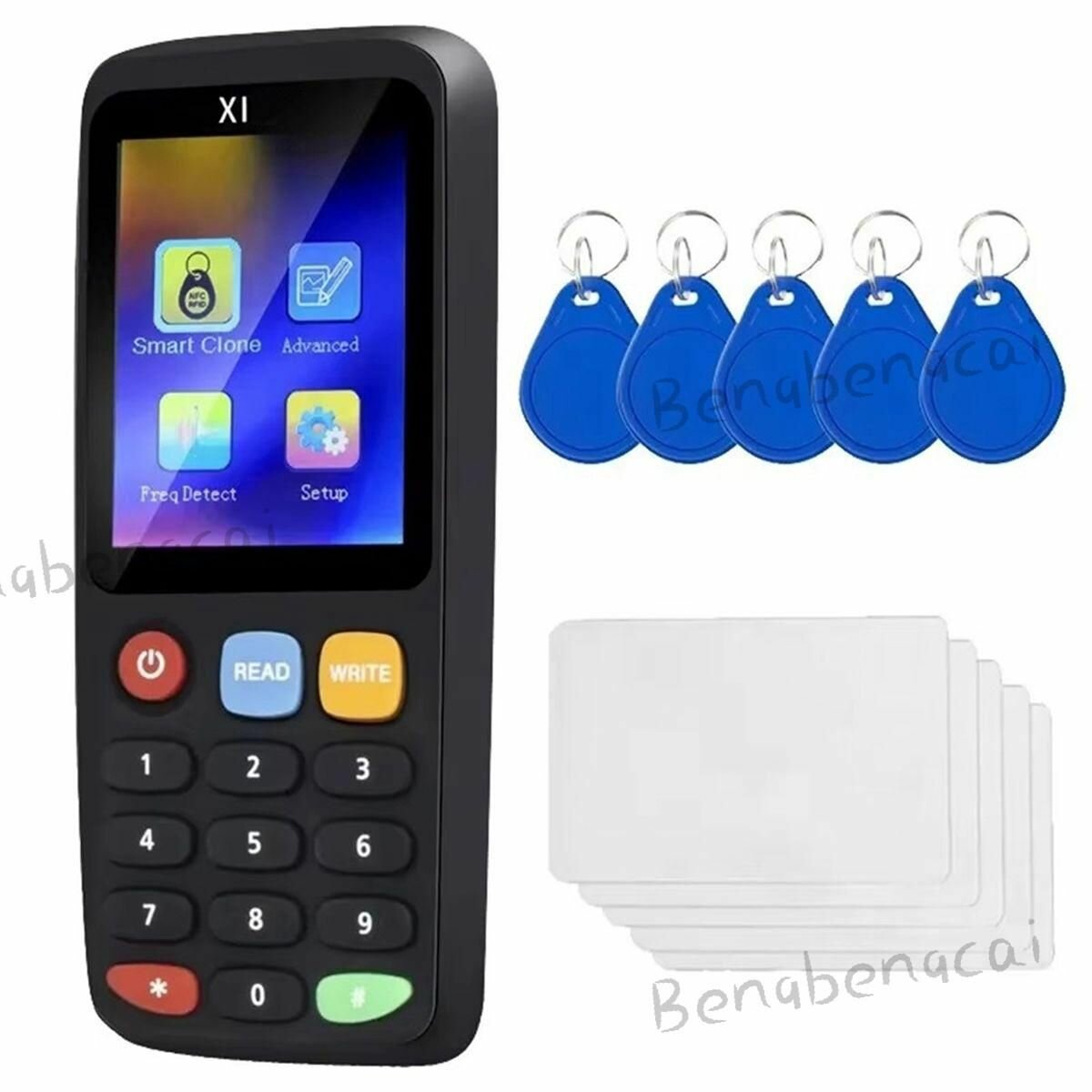 X7 RFID Смарт-Чип NFC Декодер Дубликатор + Брелок CUID 5x+Карта UID 5x5756