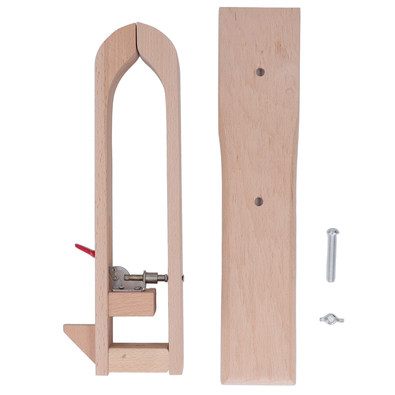 Регулируемый растягивающийся стержень для шитья кожи из бука Pony для ручного шитья и поделок, антидеформационный инструмент для шитья кожи с пони для рукоделия