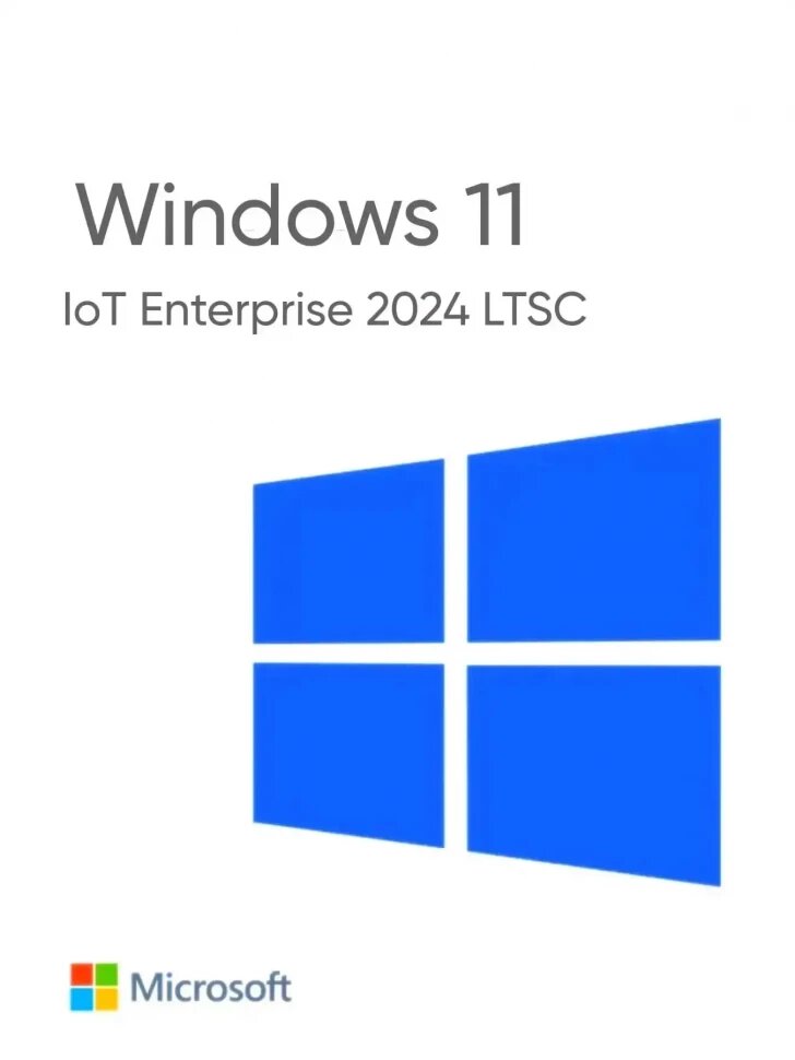 Microsoft Windows 11 IoT Enterprise LTSC 2024, лицензия для 1 устройства, надёжная официальная версия