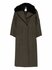 Пальто Blumarine, размер 44, зеленый,