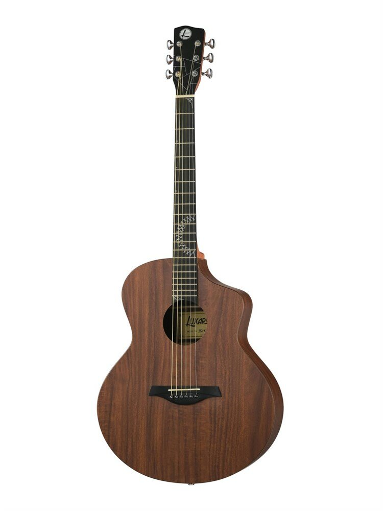 Luxars R2-K Акустическая гитара, с вырезом, цвет натуральный