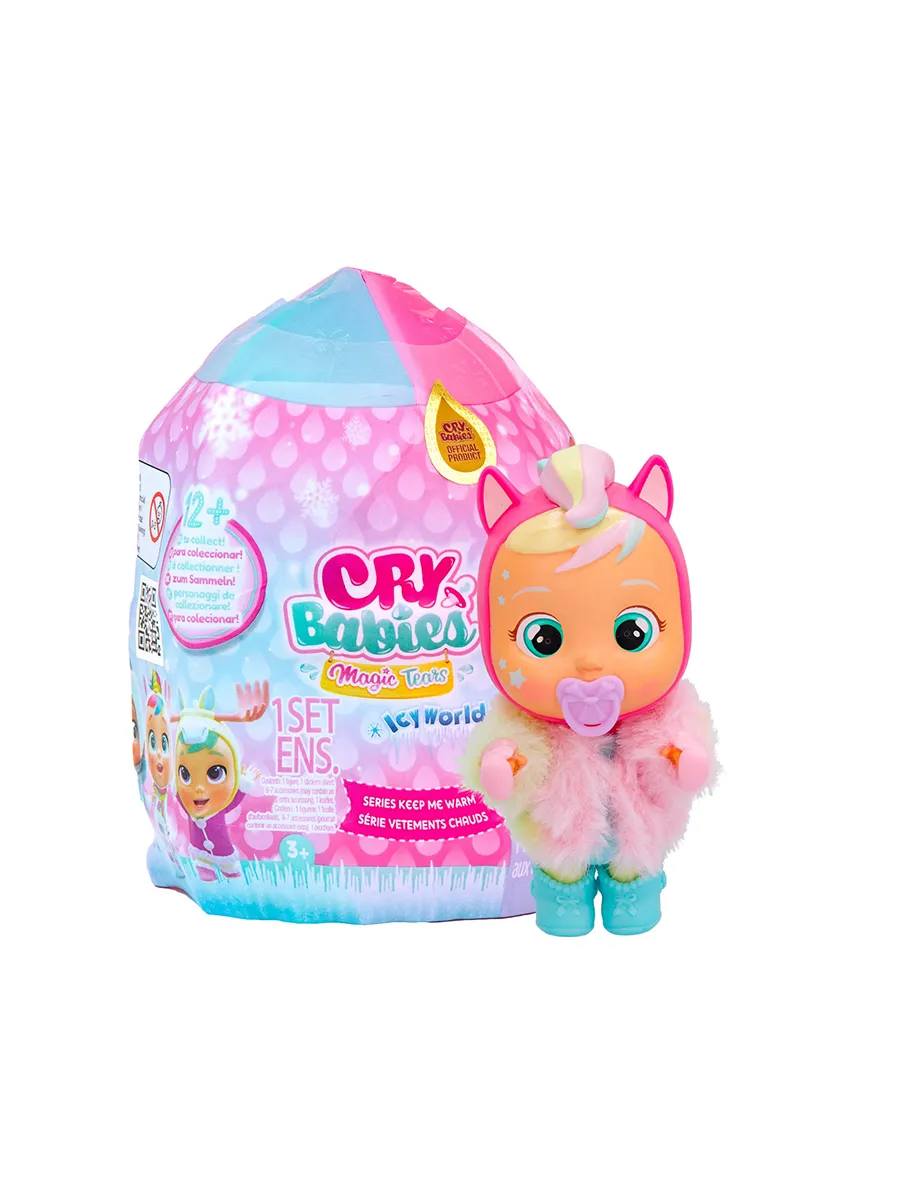 IMC Toys Cry Babies кукла Magic Tears Icy World /Край Бебис Волшебные слезки игрушка набор, сюрприз бокс