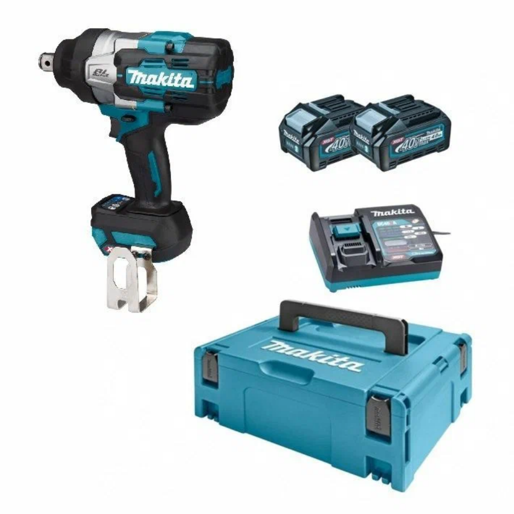 Аккумуляторный ударный гайковерт Makita TW003GM201, зеленый/черный