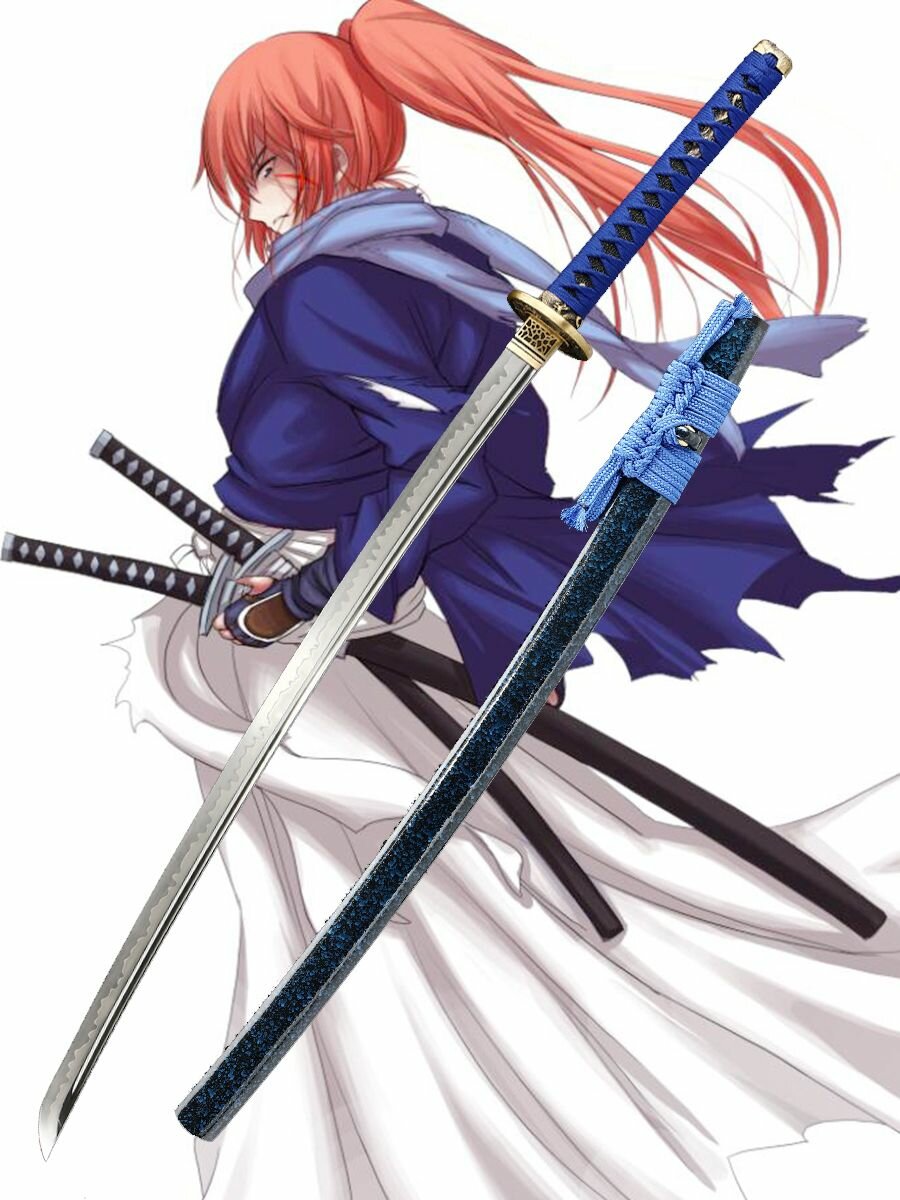 Катана, ковка вручную, Катана для Иайдо, Тренировочная, декоративная