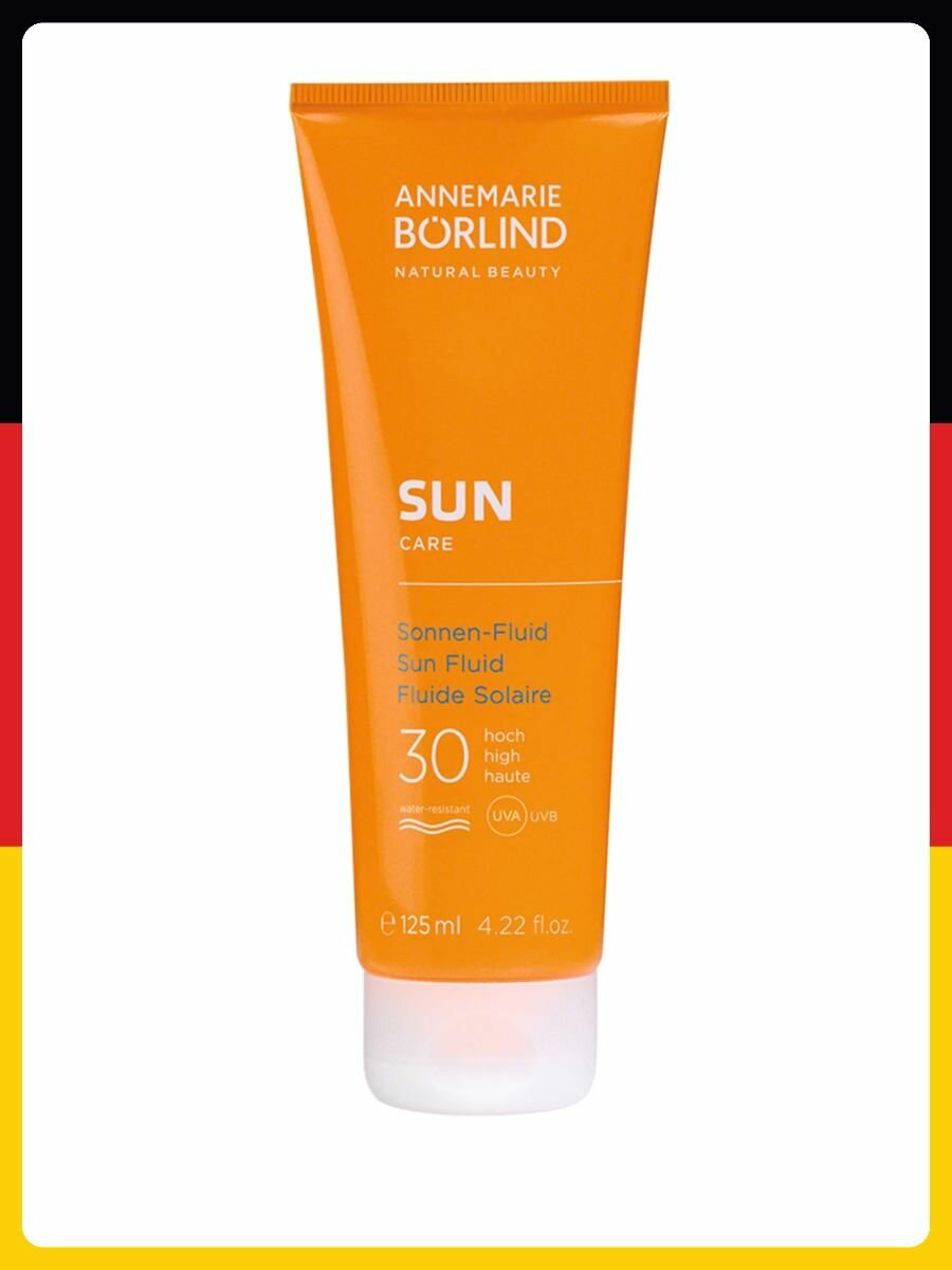 Флюид для лица солнцезащитный Annemarie Borlind Sun Care SPF 30, 125 мл