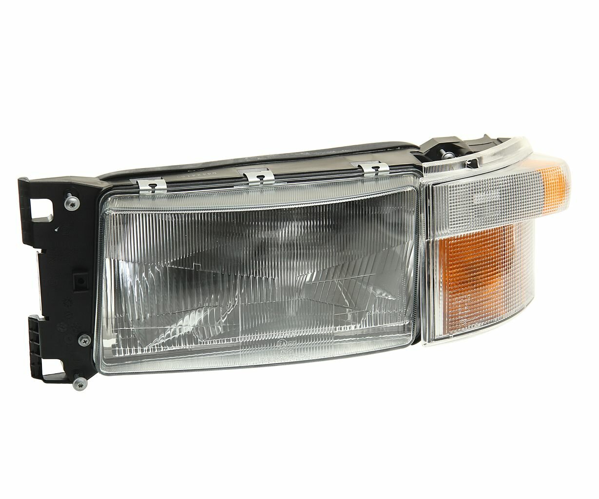 Фара SCANIA 4 series левая (с указателем поворота, лампа H4) DEPO