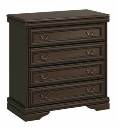 Комод Владимирская мебельная фабрика София, с ящиками, цвет орех, 90х45х91 см