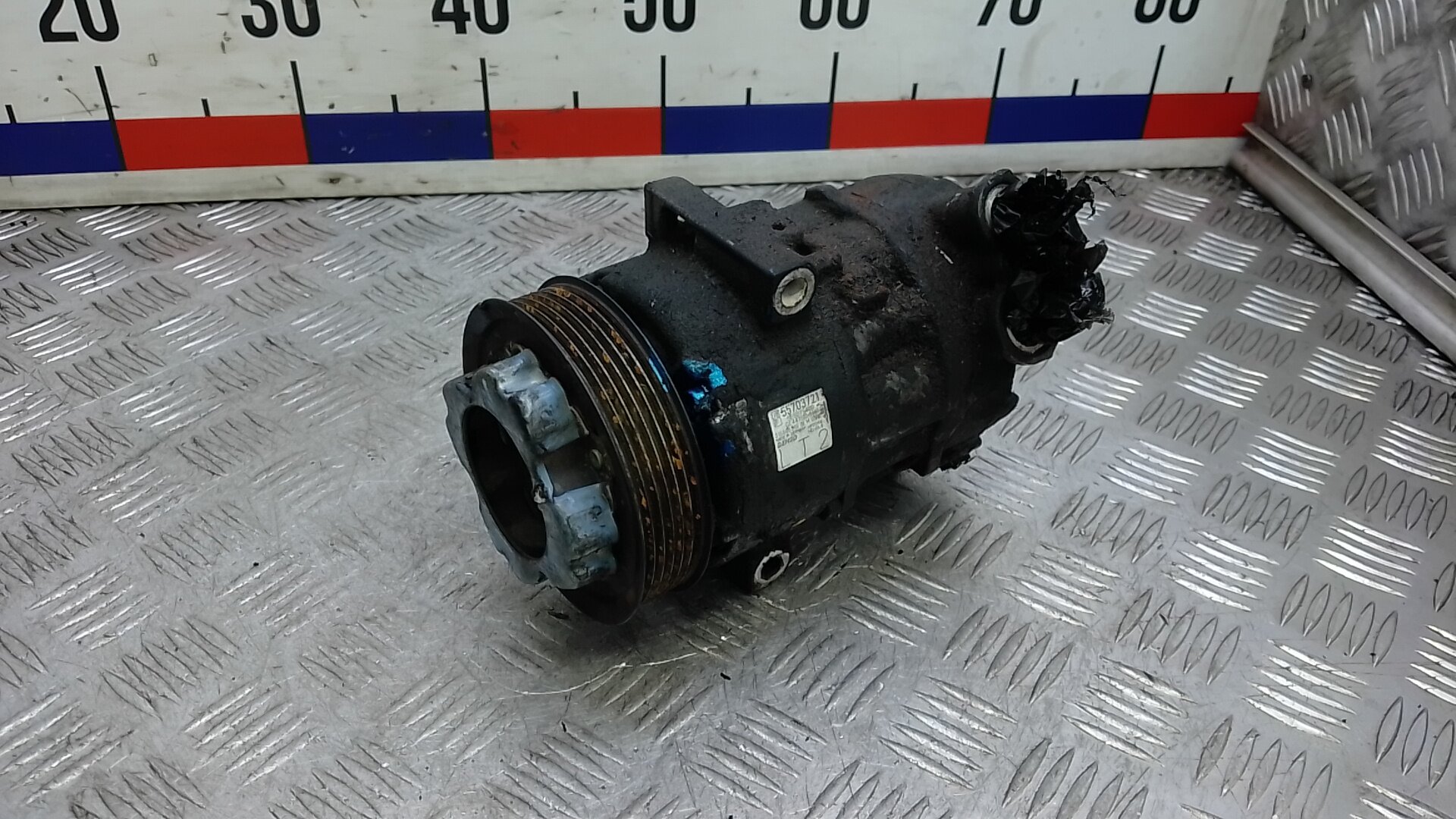 Компрессор кондиционера дизельный OPEL CORSA D, Номер 55703721, 4471905551