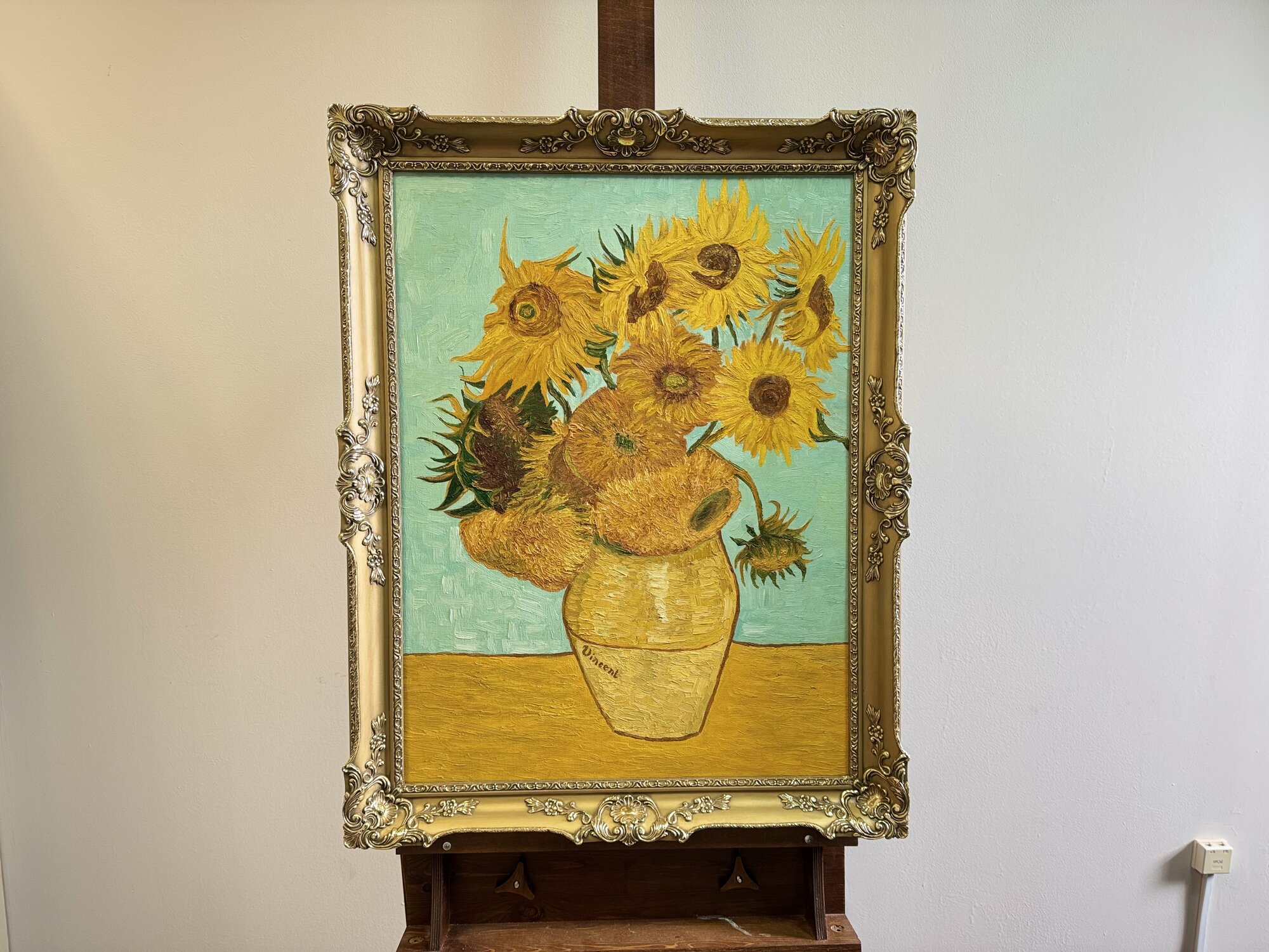 Ван Гог "Подсолнухи" 80х60 см.