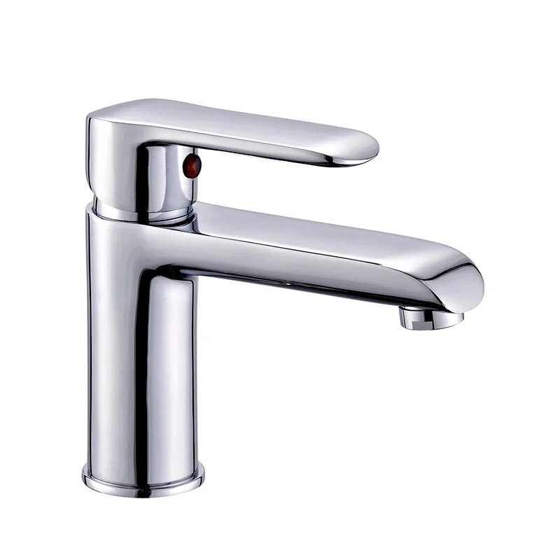 Смеситель для раковины Melodia della vita Heavy Metal MDV35620 хром, глянцевый, кран для ванной в раковину, из латуни, рычажный, с керамическим картриджем