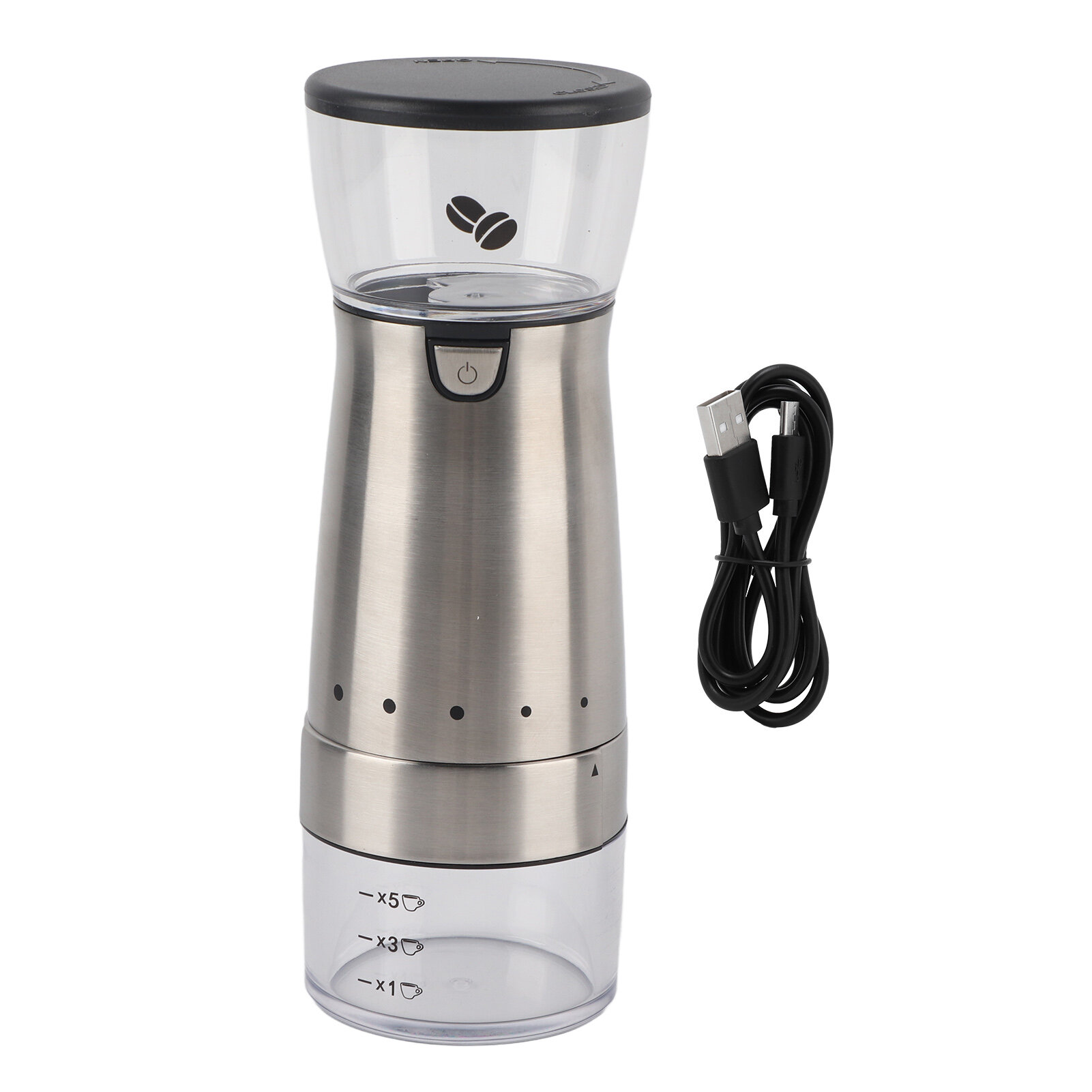 Автоматическая кофемолка портативная электрическая кофемолка для дома и офиса с зарядкой через USB