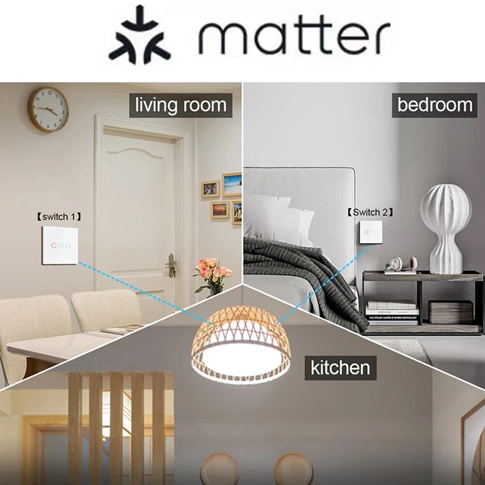 Matter Smart Switch 1/2/3 Gang — фото 1