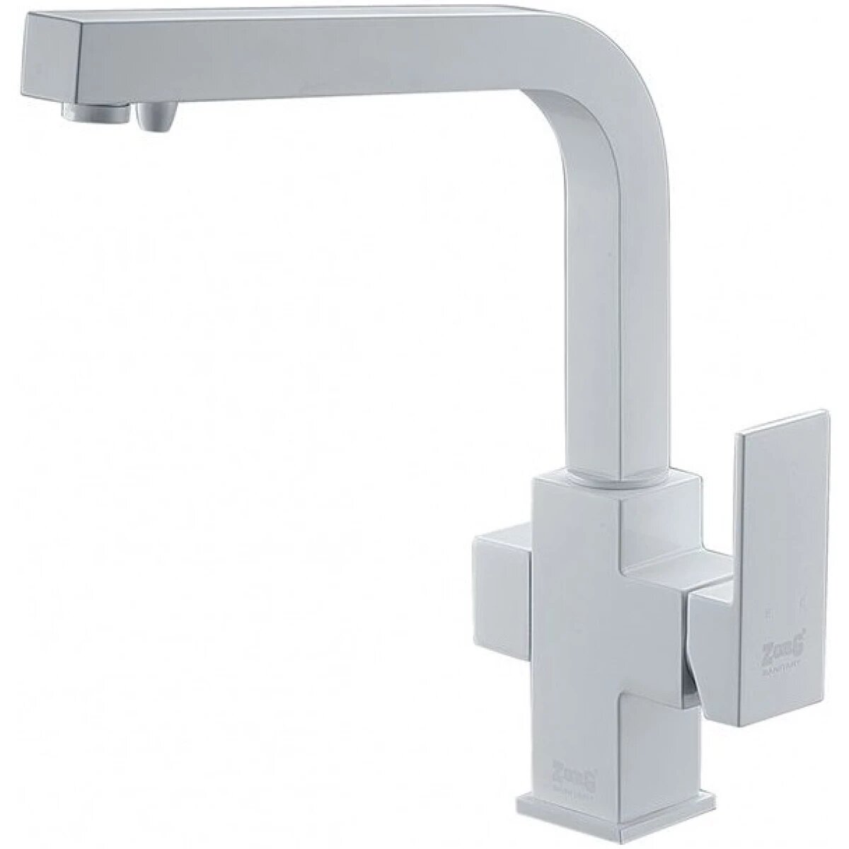 Смеситель для кухни ZorG Sanitary ZR 311 YF-WHITE
