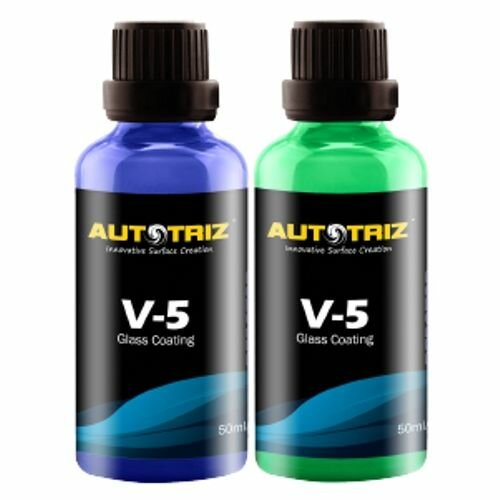 Autotriz V-5 Glass Coating Защитное покрытие для стекол автомобиля, 50+50мл