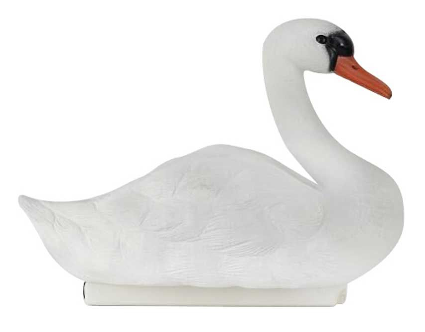 Фигурка садовая Волшебная Страна Лебедь декоративная, из полиэтилена, 36х28х19см / дом и сад