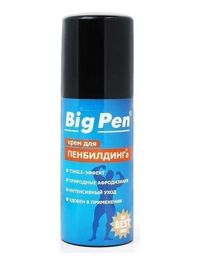 Крем для увеличения члена Биоритм Big Pen, 20 г