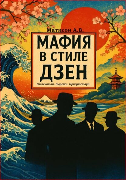 Мафия в стиле Дзен. Распечатай. Вырежи. Присутствуй [Цифровая книга]