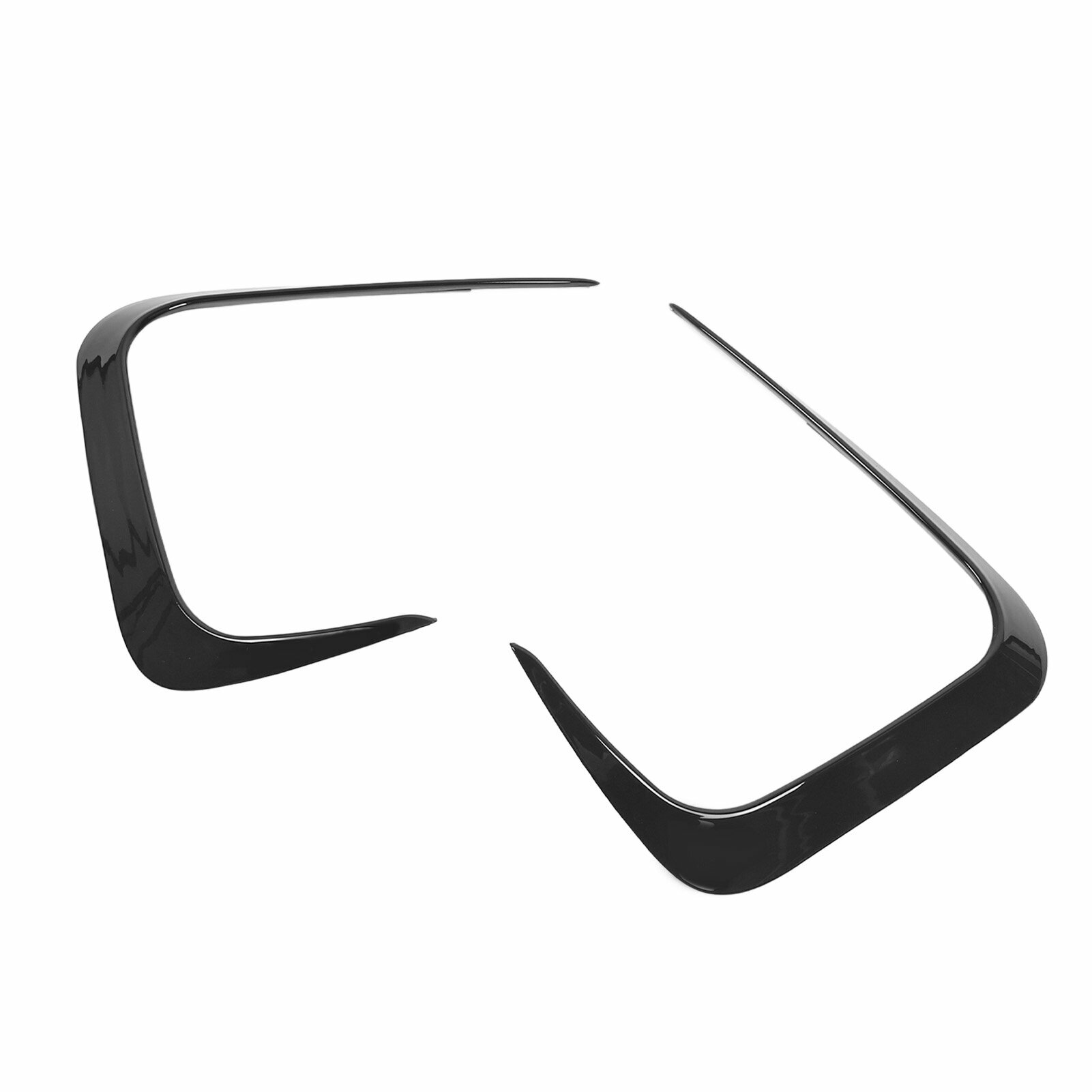 2 шт. Спойлеры переднего бампера ABS для BMW 3 Series G20 G21 LCI M Sport 2023+ глянцевый черный